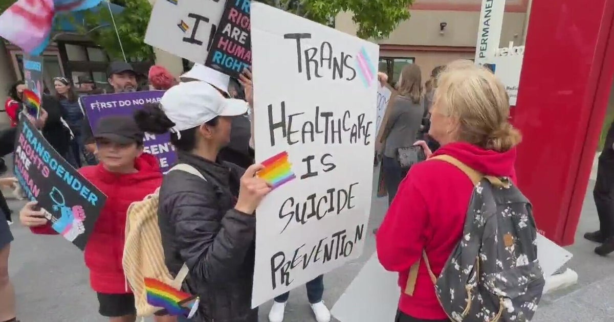 Divided protest gathers outside San Francisco Kaiser following decision ...