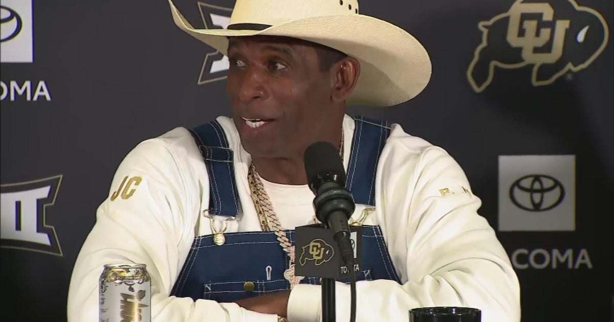 Coach Prime holds news conference about his cancer battle - CBS Colorado