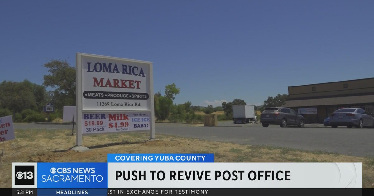Loma Rica community pushes for revival of town's only Post Office - CBS ...