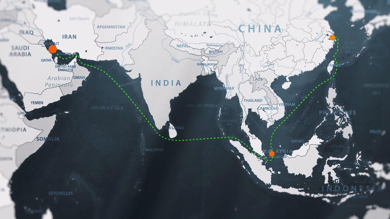 China uses "dark fleet" to buy oil from Iran and evade U.S. sanctions ...