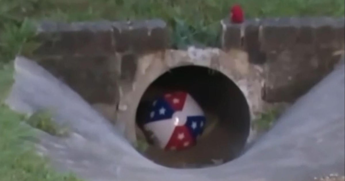 Boy swept away by floods into storm drain, officials say - CBS News