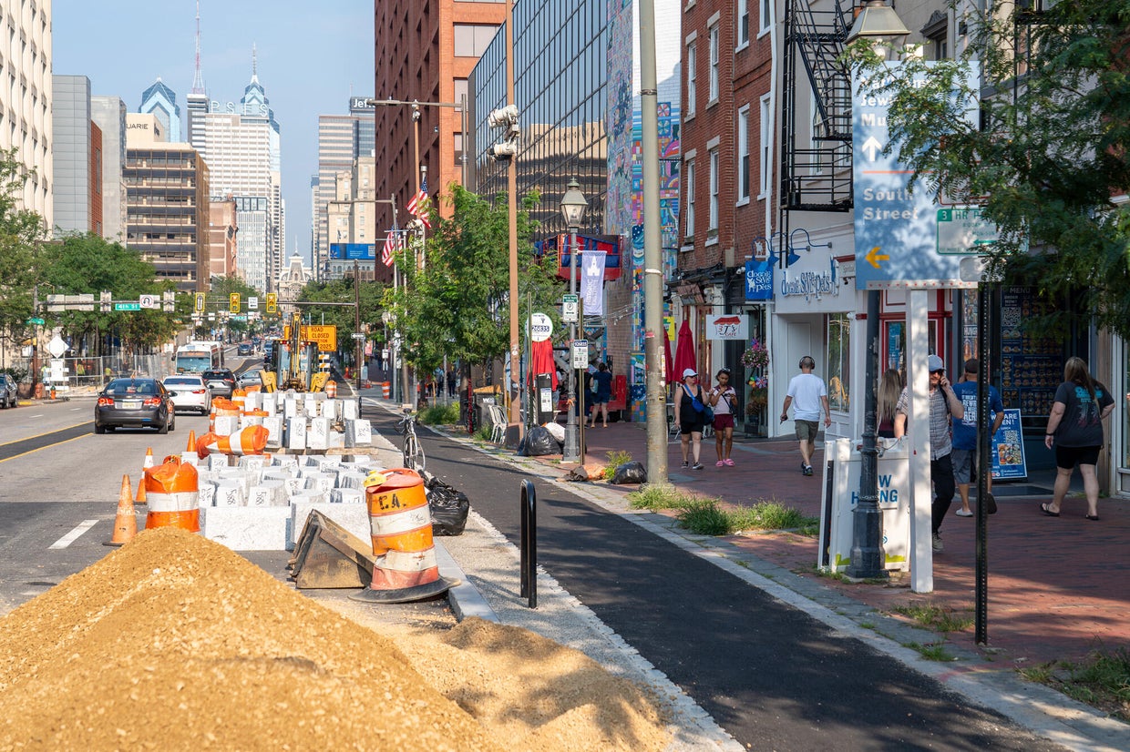 Part of Market Street in Philadelphia's Old City neighborhood will ...