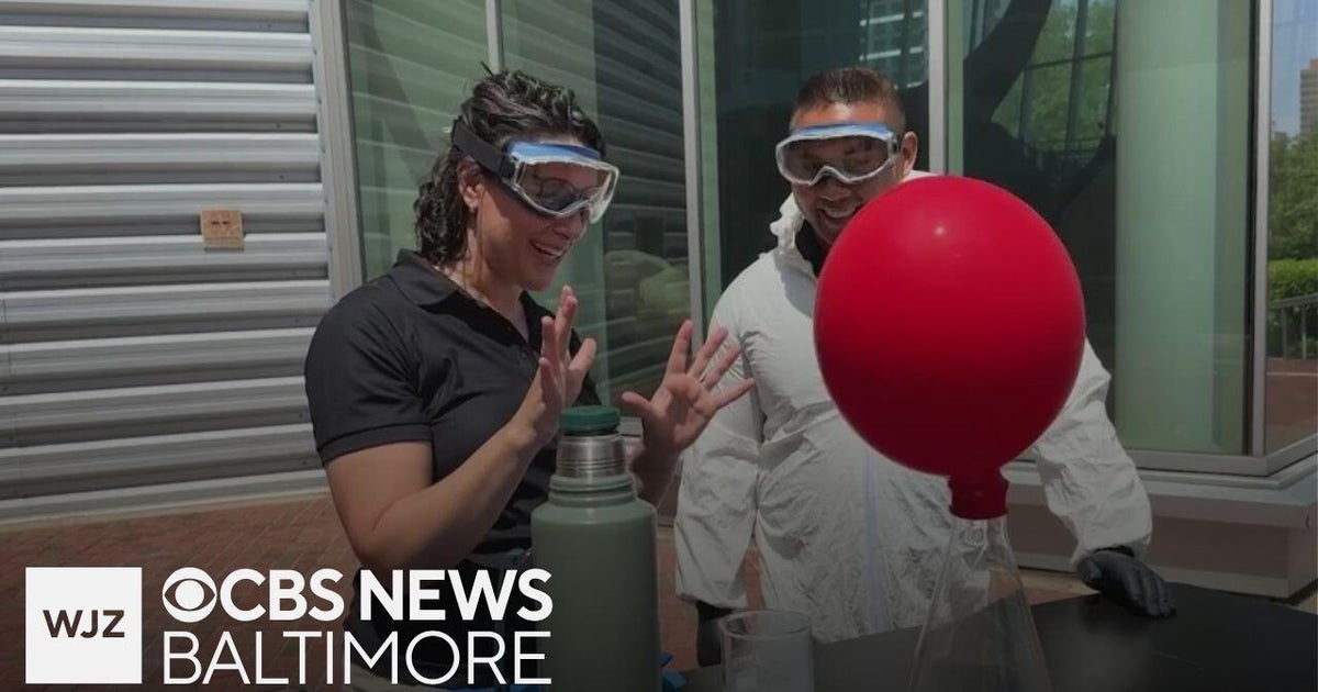 Field Trip: Trying new experiments at the Maryland Science Center - CBS ...