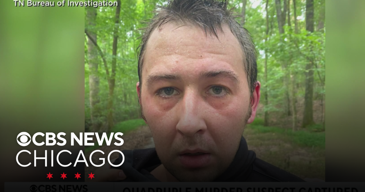 Quadruple murder suspect captured - CBS Chicago