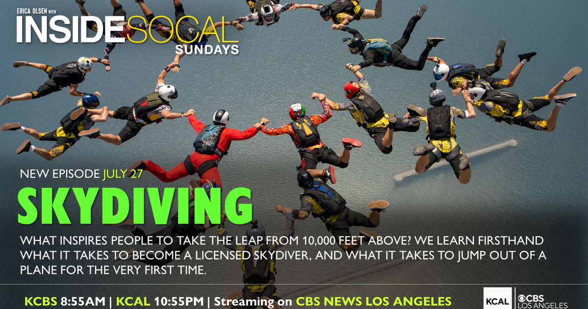 Inside SoCal: Sky Diving - CBS Los Angeles