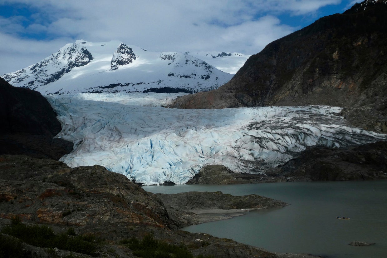 Alaska's Mendenhall Glacier begins releasing floodwater, some residents ...