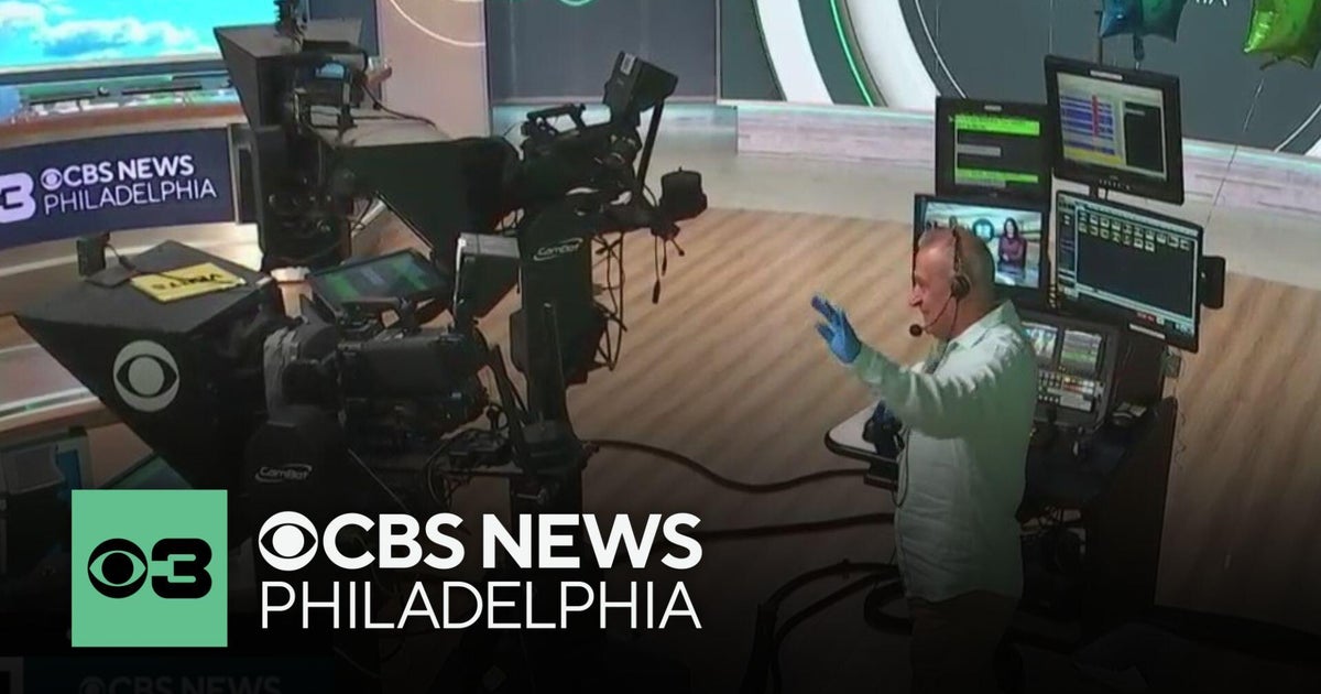 CBS Philadelphia gives final sendoff to floor manager Ed Diaz who's ...