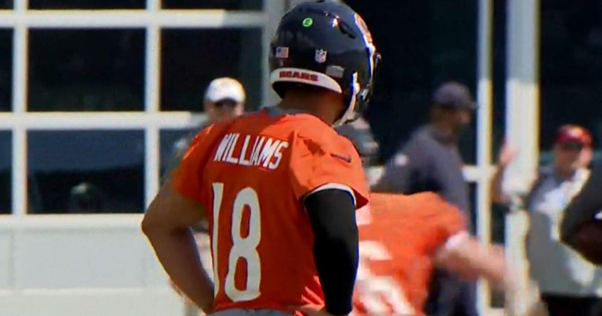 Caleb Williams sharp in practice as Bears prepare for Bills - CBS Chicago