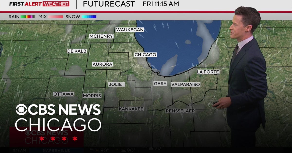Chicago weather: Hotter, humid Friday - CBS Chicago