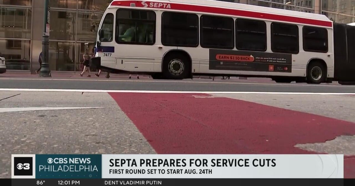 SEPTA urges riders to prepare for upcoming service cuts - CBS Philadelphia