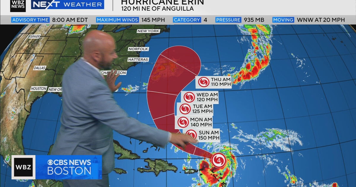 Next Weather: WBZ midday forecast for August 16 - CBS Boston