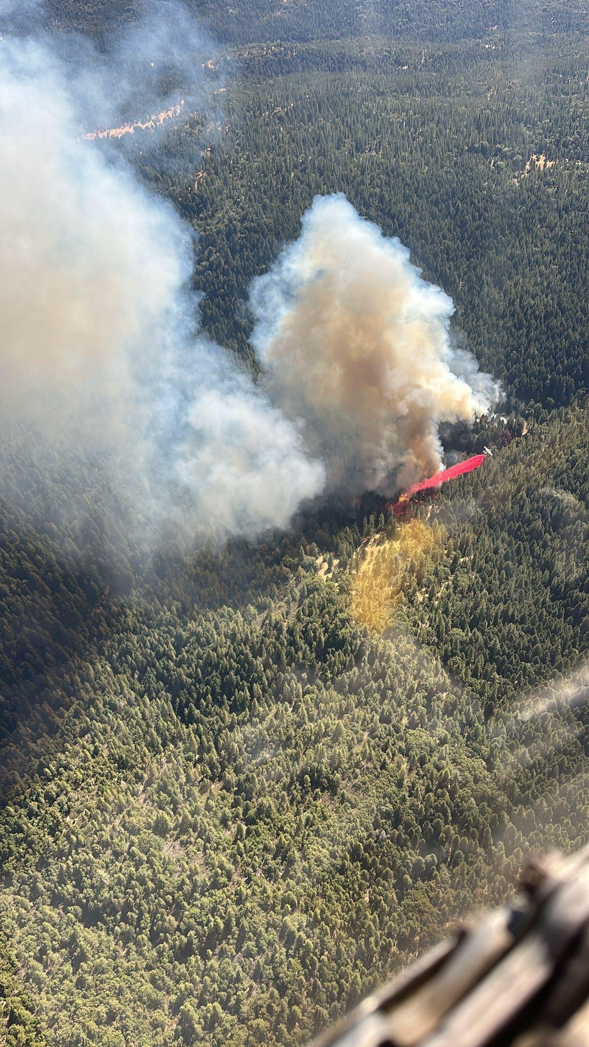 Coyote Fire burns 624 acres on southern end of El Dorado County - CBS ...