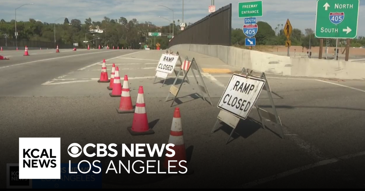 Several lanes of 405 Freeway closed through Monday for construction ...