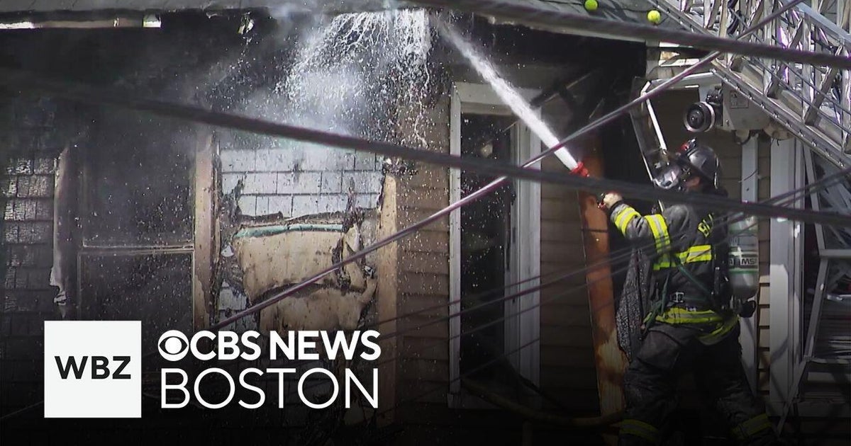 10 displaced after massive fire destroys most of home in Woonsocket ...