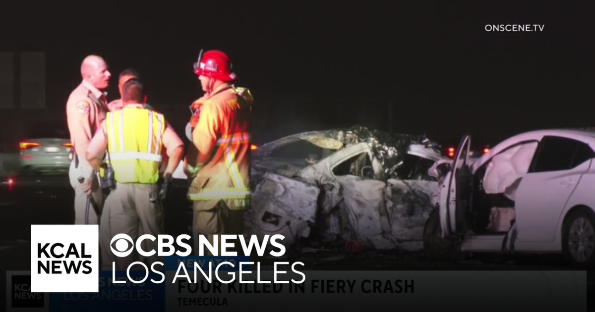 4 dead, included 2 teenagers, after fiery crash on I-15 in Temecula ...