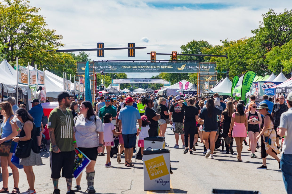 What to expect at this weekend's Arts, Beats & Eats festival in Royal Oak - CBS Detroit