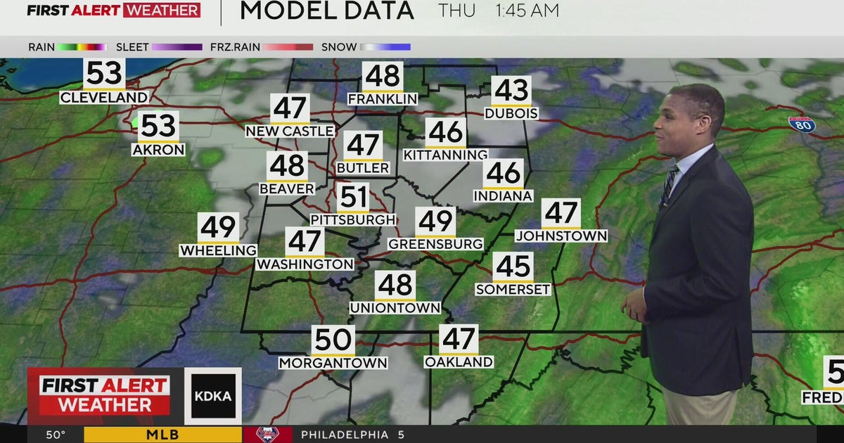 KDKA-TV Morning Forecast (8/27) - CBS Pittsburgh