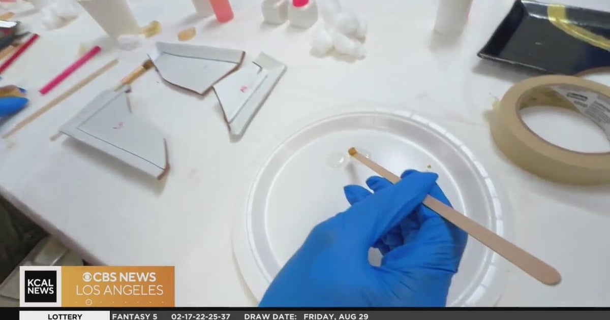 The Magic Brush Room in LA | Let's Go Places - CBS Los Angeles