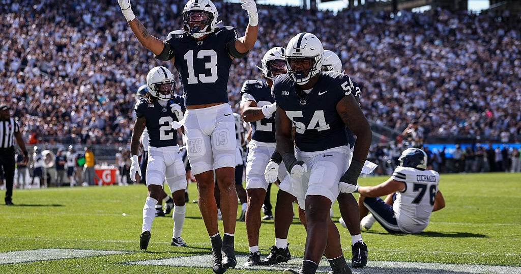 Singleton, Allen lead No. 2 Penn State in opening romp over Nevada ...