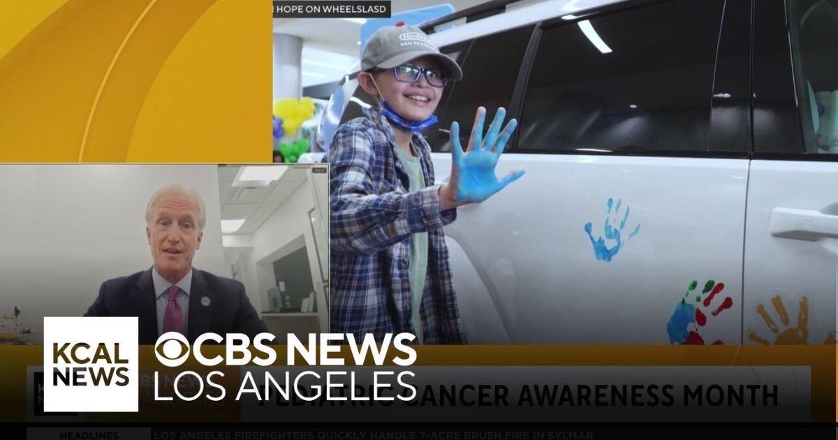 Childhood Cancer Awareness Month with Hyundai Hope on Wheels - CBS Los ...