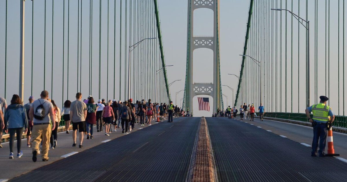 33,000 people take the Mackinac Bridge Walk as part of Labor Day ...