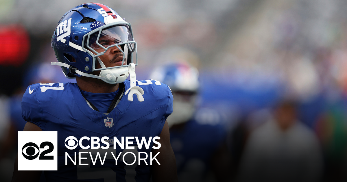 Giants' rookie Abdul Carter gearing up for 1st regular season game ...
