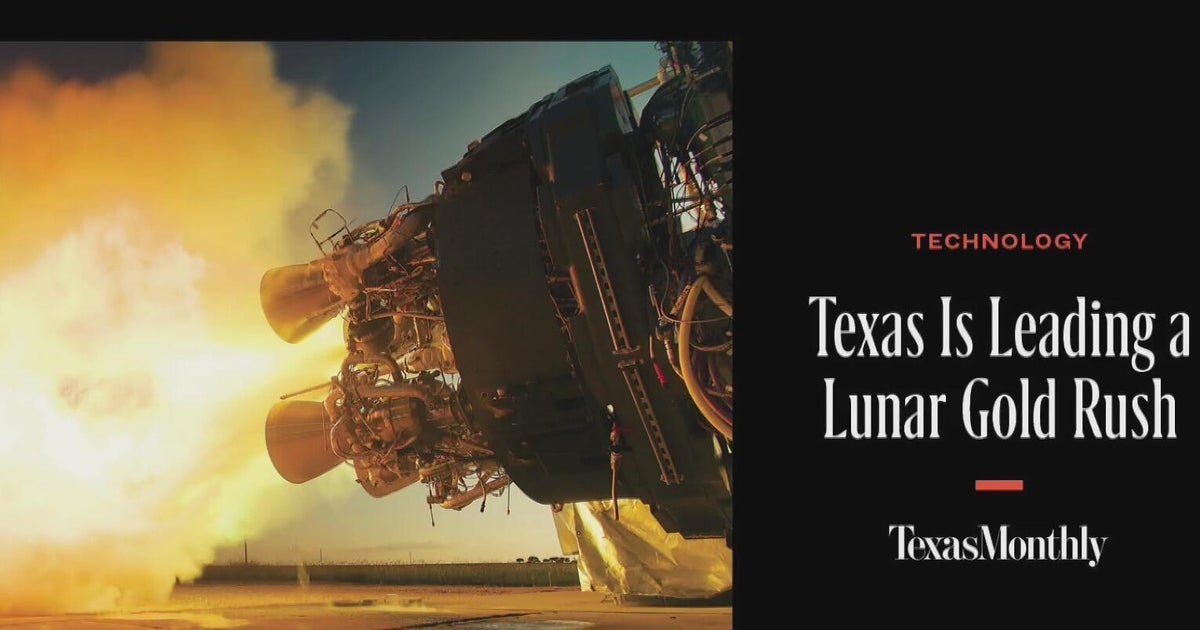 Texas is leading a lunar gold rush | Texas Monthly - CBS Texas