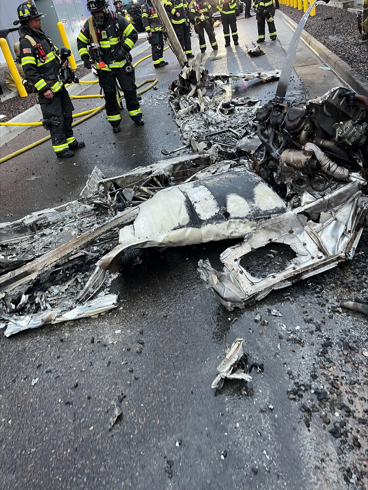 Deadly plane crash ignites fire near Colorado airport - CBS Colorado