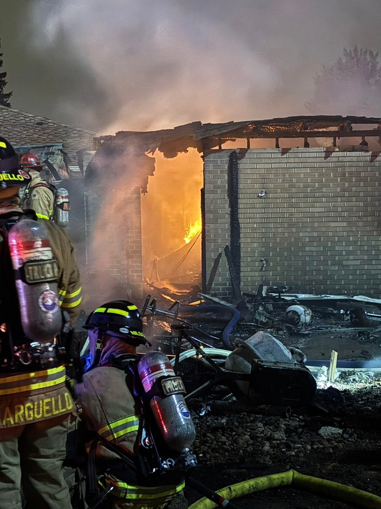 Man and dog inside burning home in Denver metro area escape unharmed ...