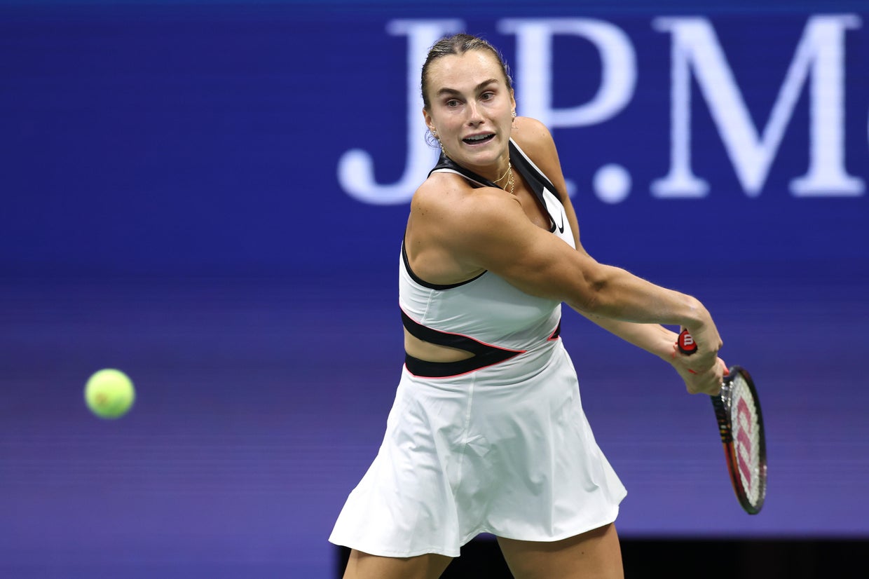 Aryna Sabalenka defeats Amanda Anisimova, winning 2nd straight U.S. Open final - CBS News