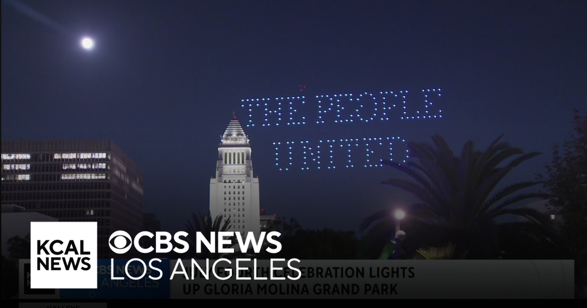 Postponed Fourth of July event held at Gloria Molina Grand Park - CBS ...