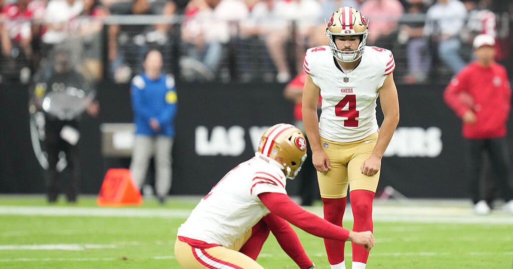 "No question" Jake Moody will remain 49ers' kicker despite struggles, Kyle Shanahan says - CBS ...