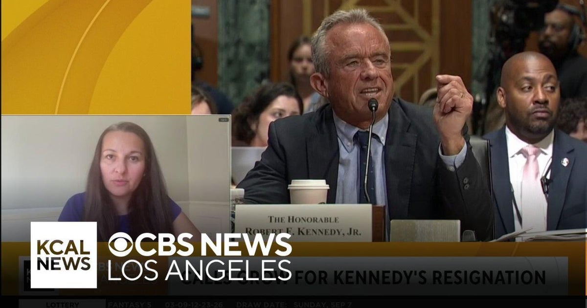 A look at the call for the resignation of RFJ Jr. - CBS Los Angeles