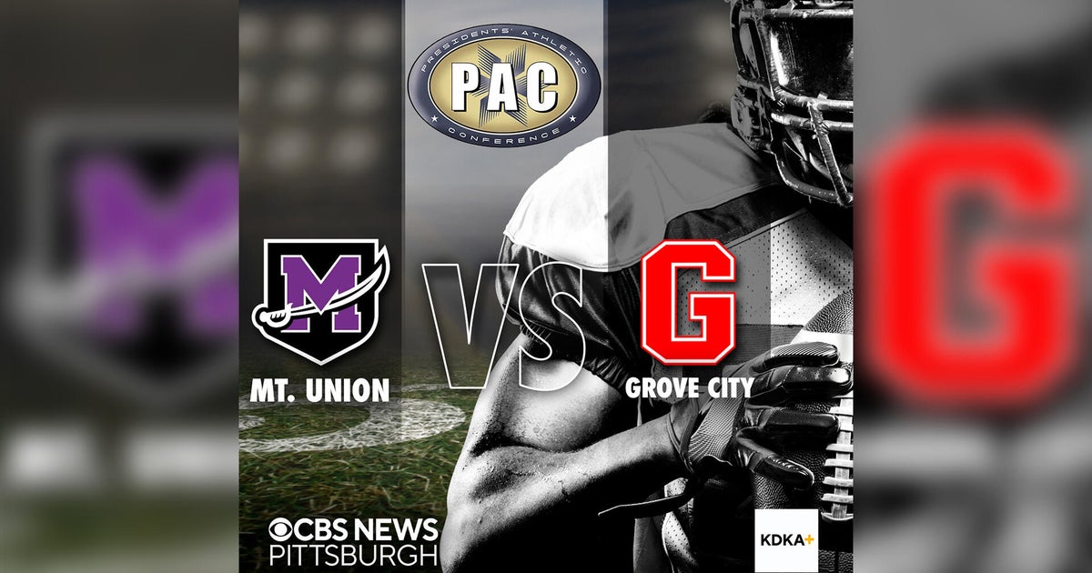 Watch live: Mt. Union vs. Grove City college football live stream - CBS ...