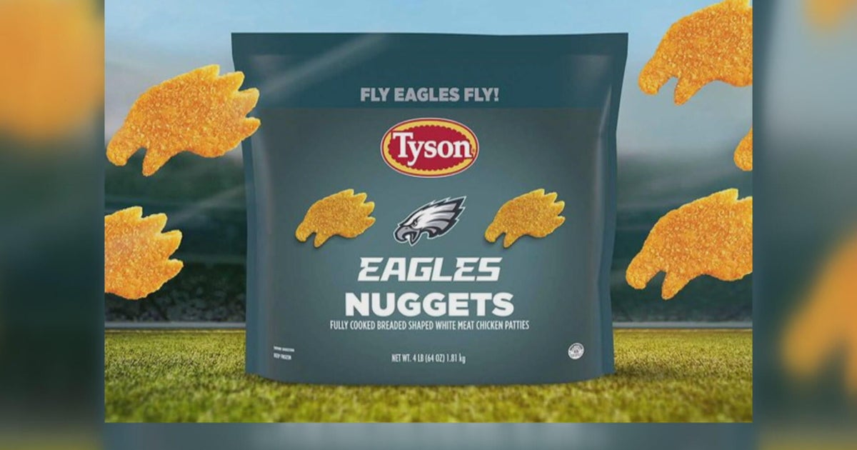 Don't worry, Tyson's new "Eagles Nuggets" are still made of chicken ...