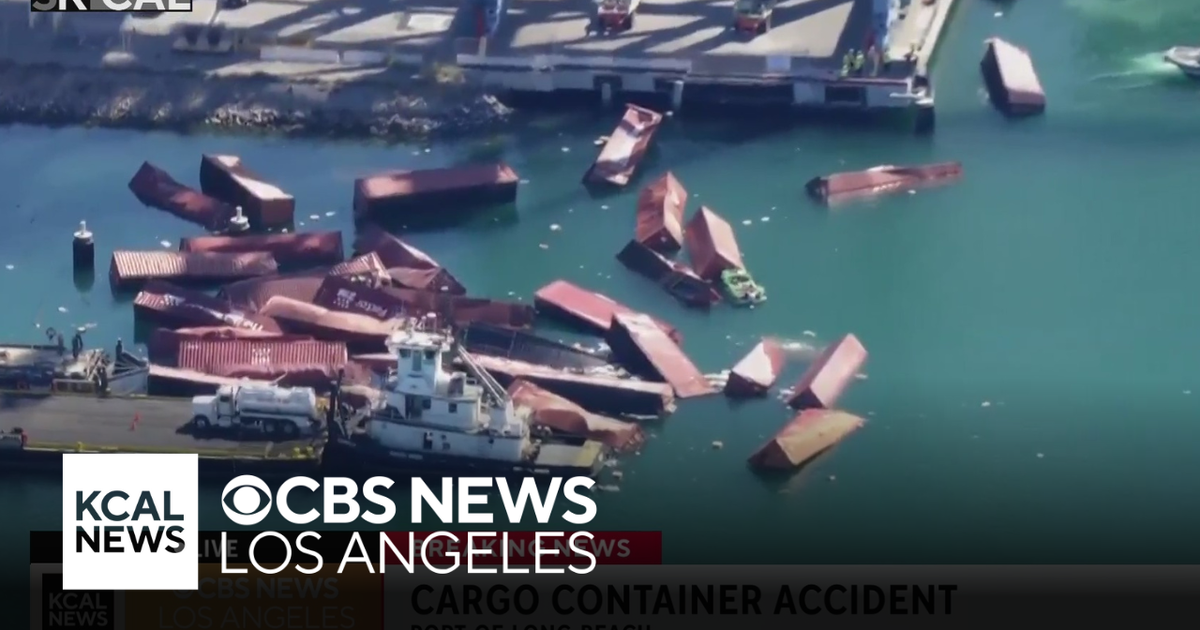 Dozens of shipping containers spill into ocean after apparent accident ...