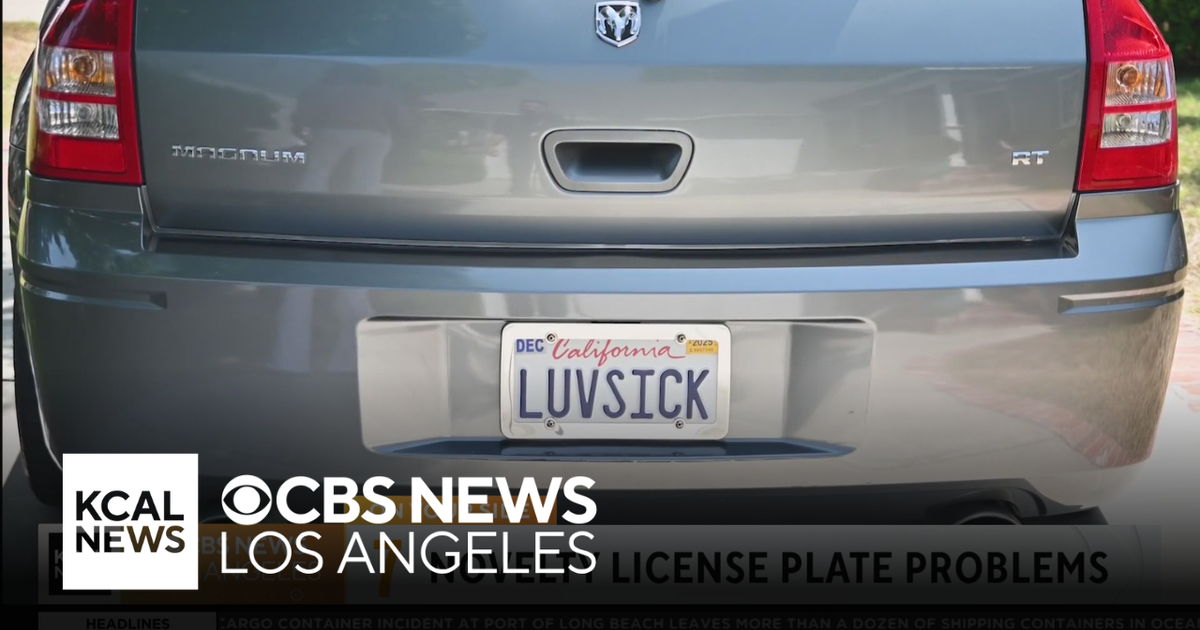 Woman's vanity license plate draws traffic tickets from across the ...