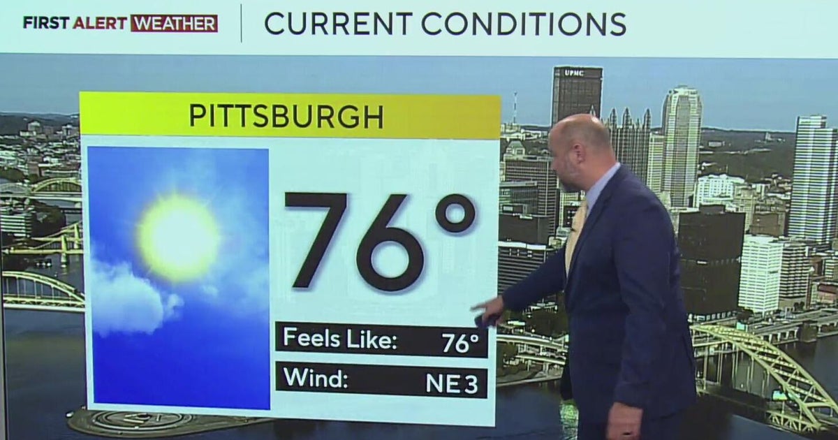 Pittsburgh evening weather forecast for September 10, 2025 - CBS Pittsburgh