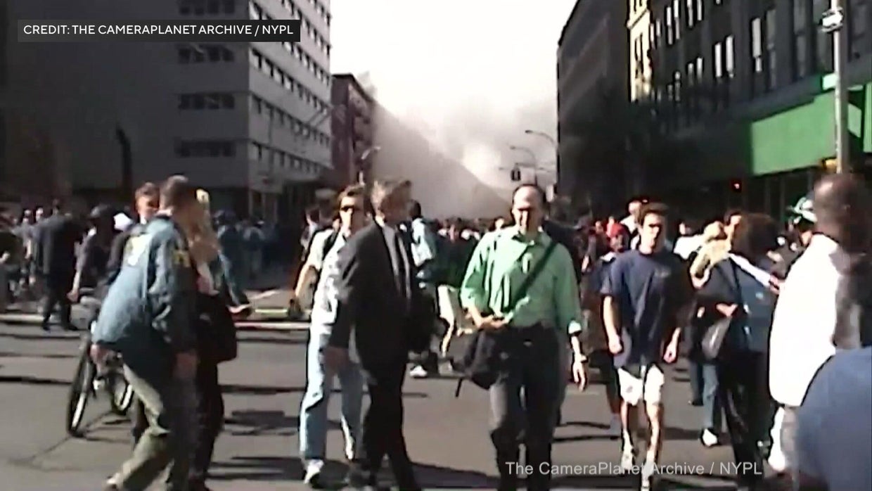 Over 1,000 hours of mostly unseen 9/11 footage being donated to New York Public Library - CBS ...