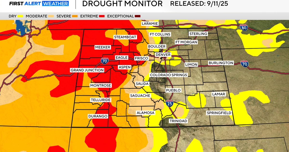 Widespread drought grips western Colorado - CBS Colorado