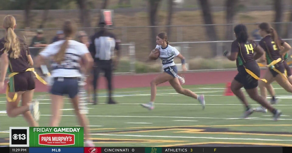 Vista Del Lago vs. Rio Americano | 2025 Friday Gameday girls flag ...