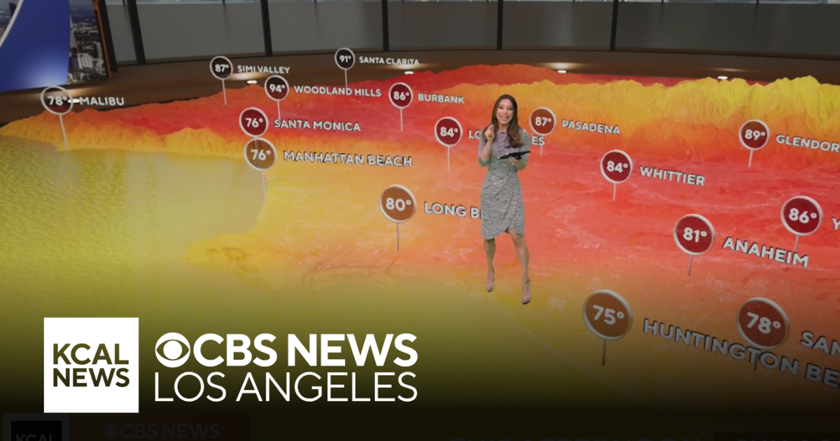 Alex Biston's 6 a.m. forecast | NEXT Weather - CBS Los Angeles
