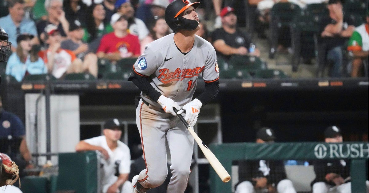 Beavers drives in 3 runs, Basallo hits HR and Baltimore Orioles beat Chicago White Sox 8-7 - CBS ...