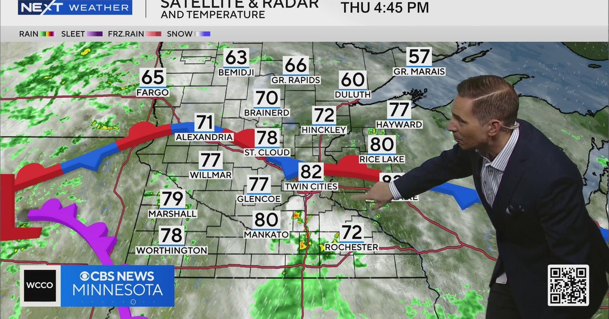 NEXT Weather: 4 p.m. Minnesota forecast from Sept. 18, 2025 - CBS Minnesota