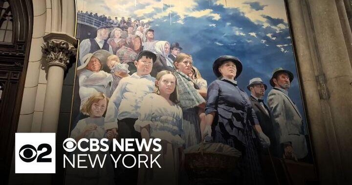 Cardinal Dolan blesses permanent mural honoring immigrants at St ...