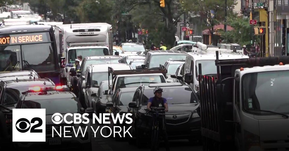 Gridlock Alert Days kick off with U.N. General Assembly - CBS New York