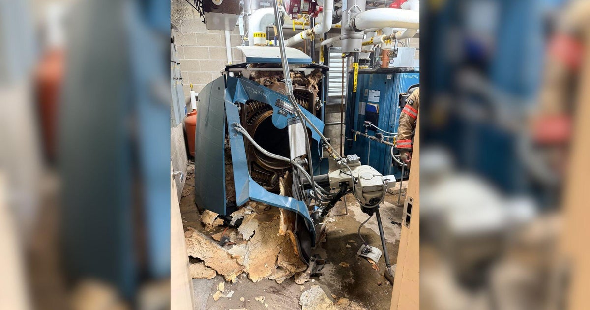 Boiler malfunction in Baltimore County police precinct injures employee - CBS Baltimore