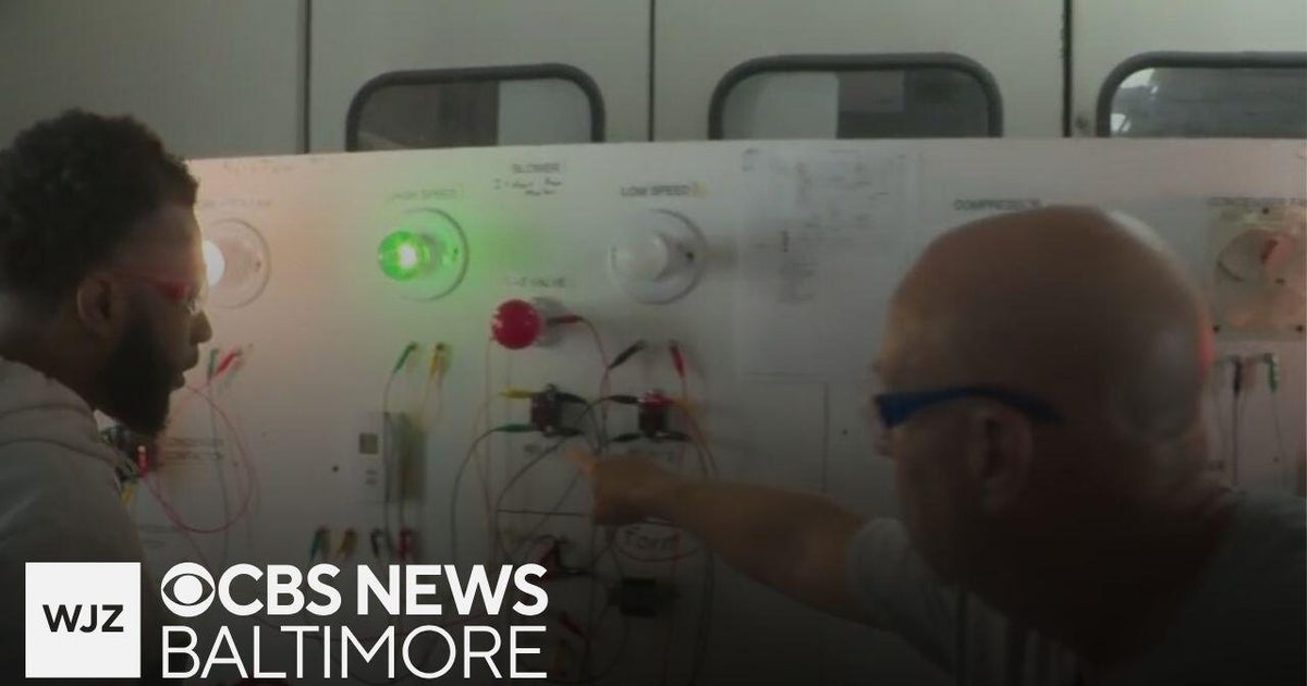 NCIA's vocational training center in Baltimore teaches trade skills - CBS Baltimore