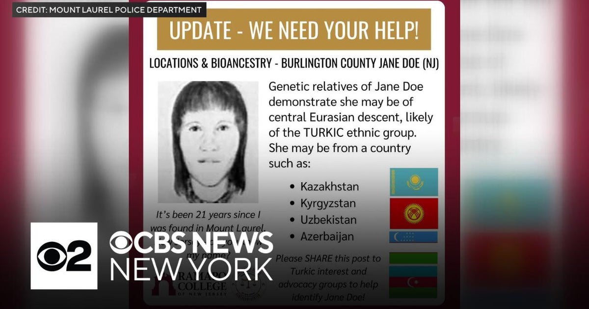 New genealogy profile released for Jane Doe found in N.J. 21 years ago ...