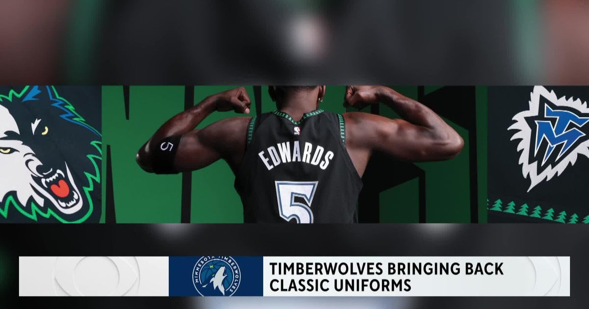 Timberwolves unveil Classic Edition "Black Trees" jerseys - CBS Minnesota